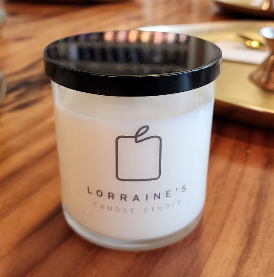 A Custom Fragrance Blended Candle - Clear Glass Straight – Lorraine's ...